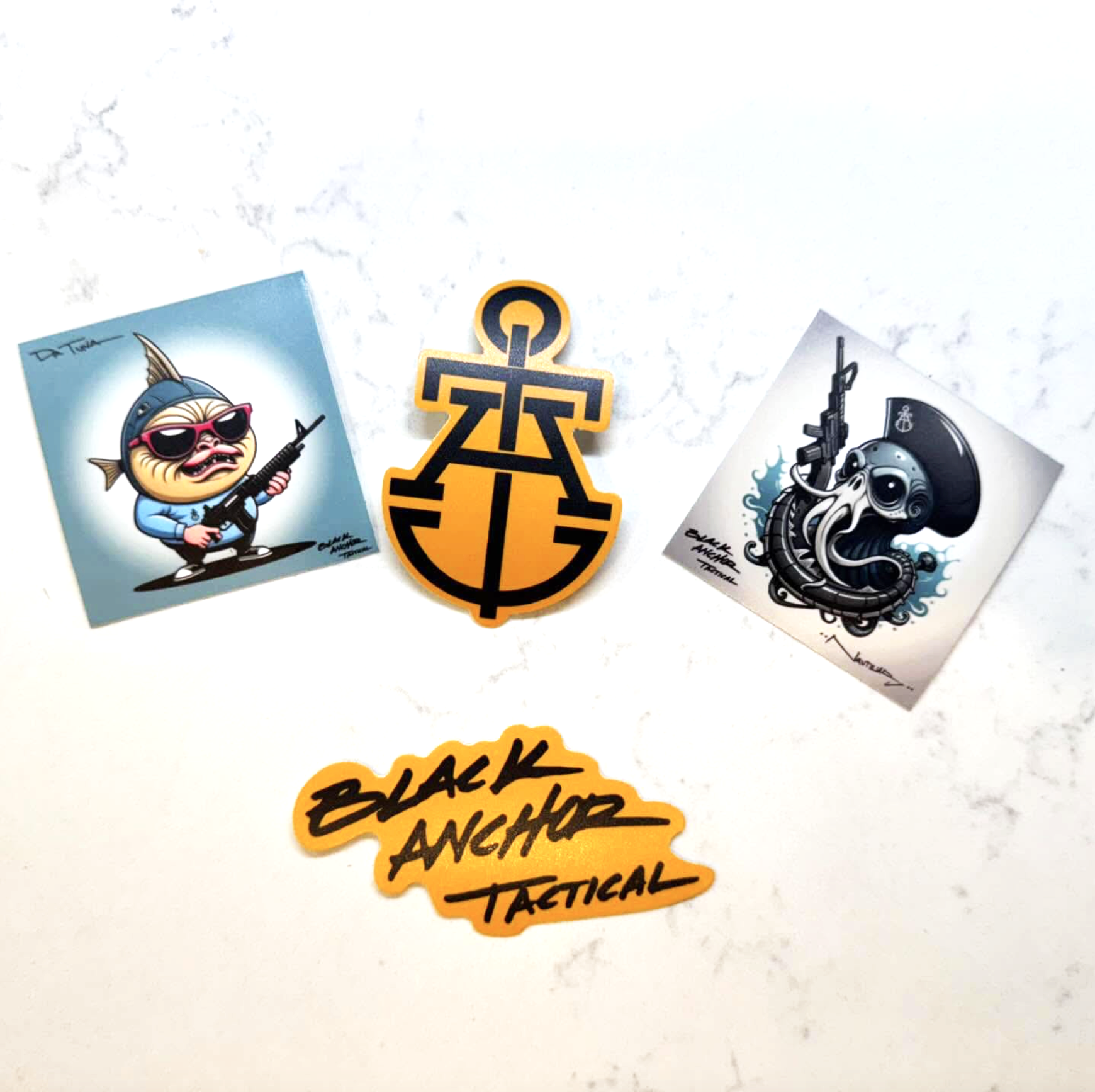 Black Anchor Logo Sticker – Black Anchor Tactical